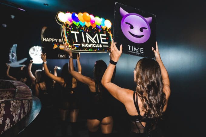 Birthday Reservations - TIME Nightclub