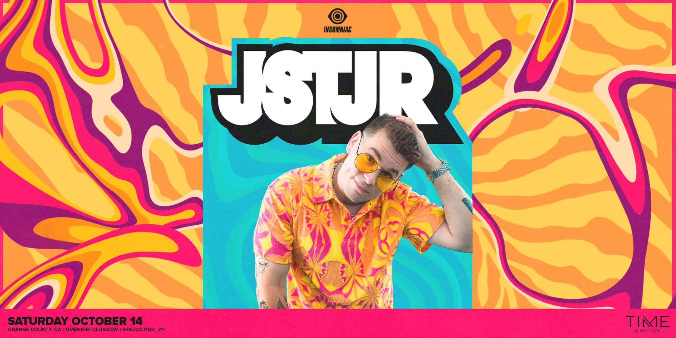 JSTJR | Concerts Near Me | Live Music EDM Concert 2023-Oct 14 | TIME OC