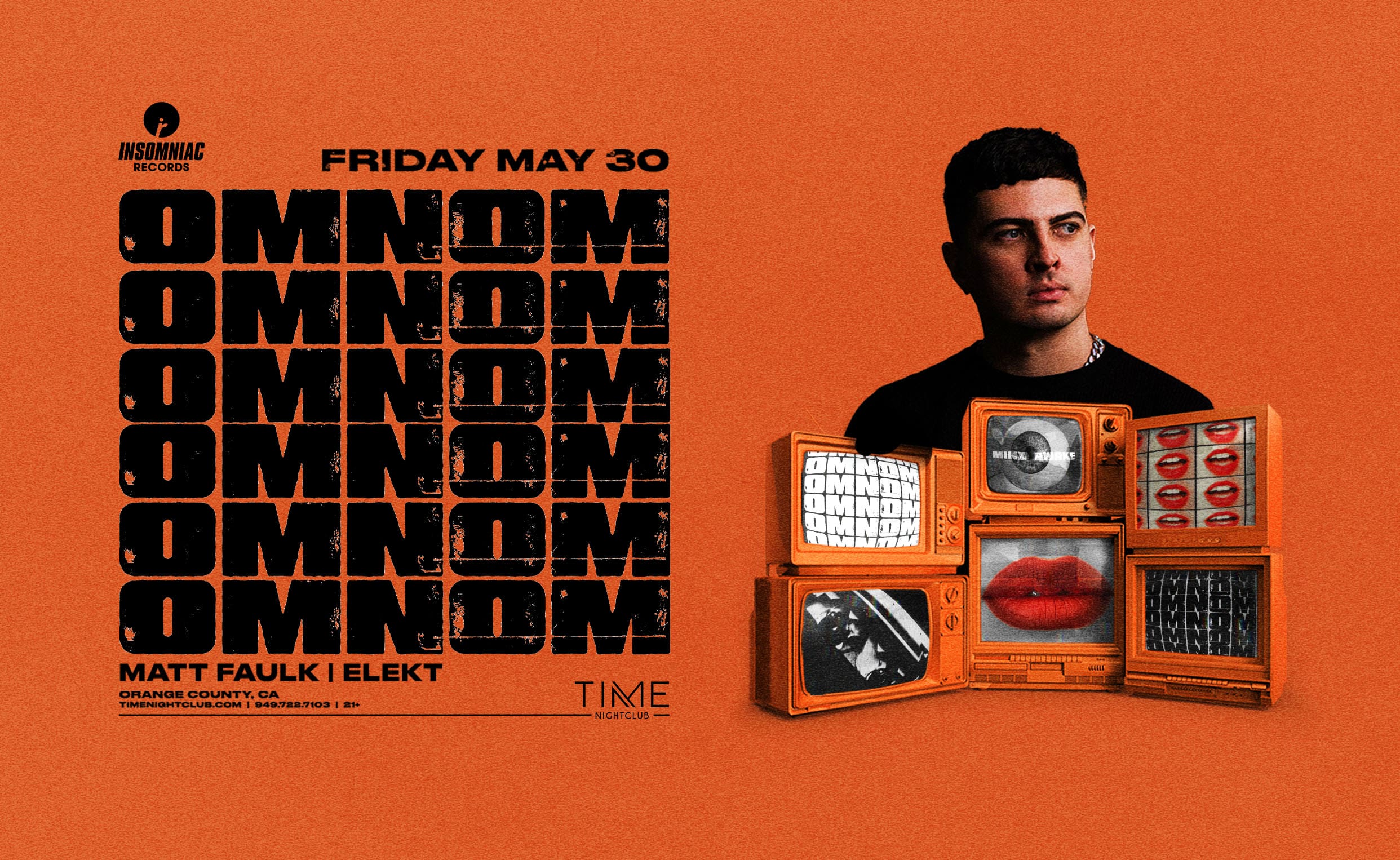 Omnom | Concerts Near Me | Live Music EDM Concert 2025-May 30 | TIME OC