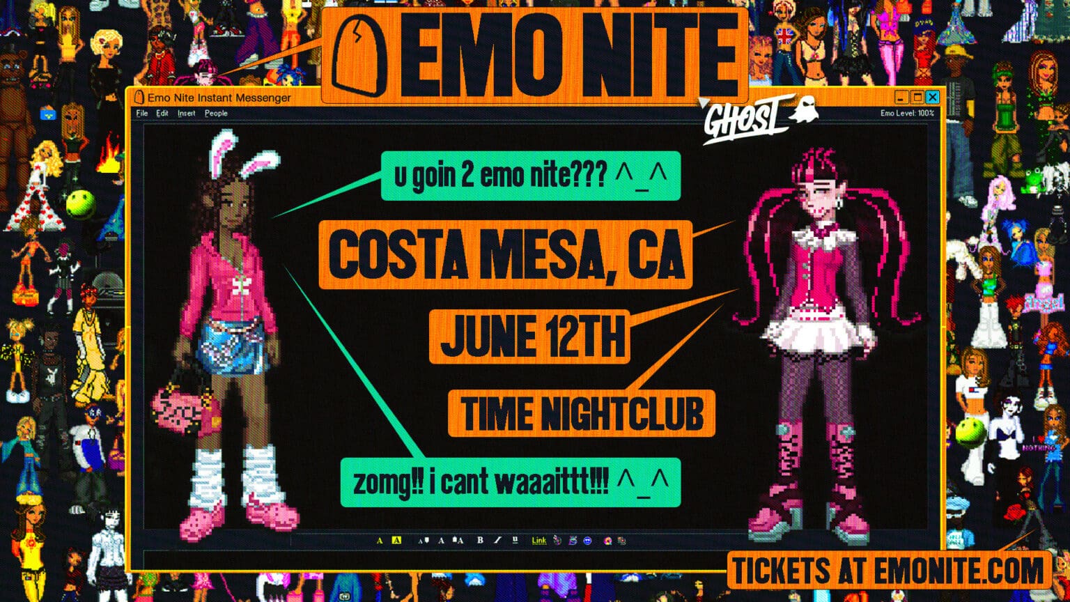 Emo Nite | Concerts Near Me | Live Music EDM Concert 2025 June 12 | TIME OC