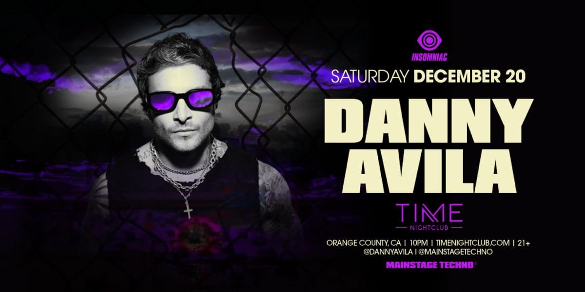 Danny Avila | Concerts Near Me | Live Music EDM Concert 2025 December ...