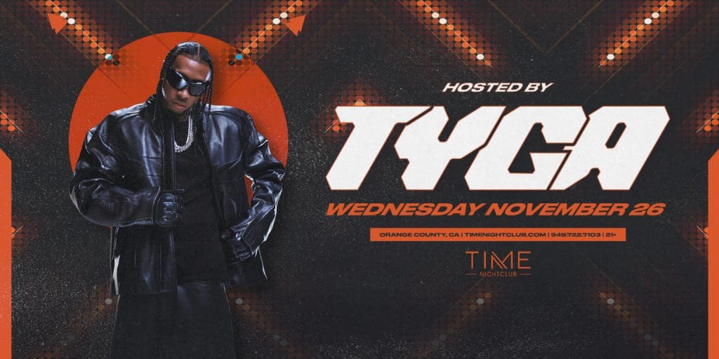 TYGA | Concerts Near Me | Live Music EDM Concert 2025 November 26 | TIME OC